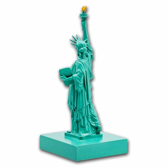 2024 Samoa 5 oz Silver 3D Statue of Liberty (w/ Box & COA)