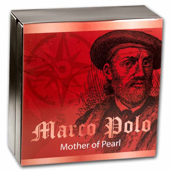 2024 Solomon Island 5 oz Silver Mother of Pearl: Marco Polo