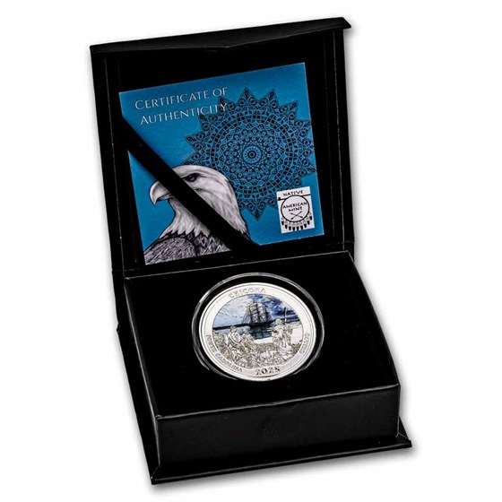Buy 2025 1 oz Silver NATB South Carolina Fort Sumter Colorized | APMEX