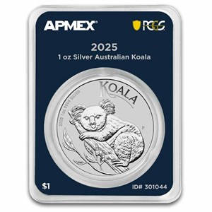 2025 AUS 1 oz Silver Koala- MintDirect® Premier Single + PCGS FS®