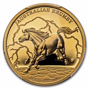 2025 Australia 1 oz Gold Australian Brumby PR-70 PCGS