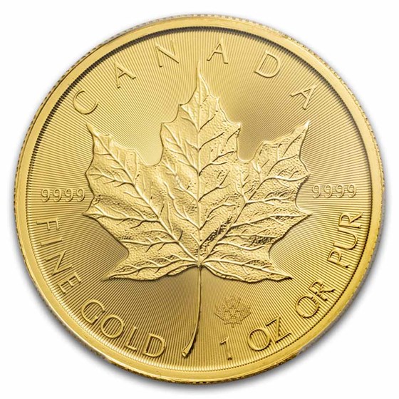 Buy 2025 Canadian 1 oz Gold Maple Leaf MS-69 PCGS | APMEX