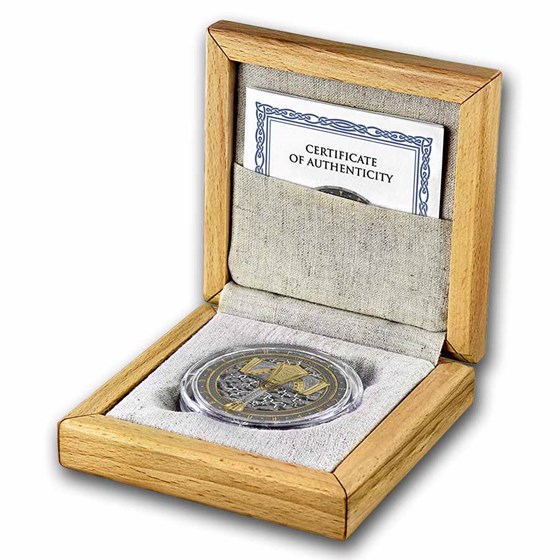 2025 Germania Artifacts 2 oz Silver Round (Mjölnir, UHR)