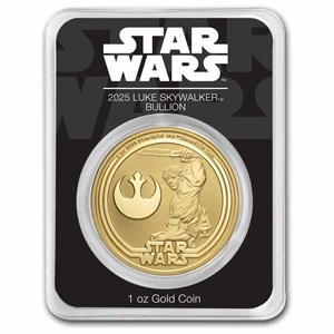 Buy 2025 Niue 1 oz Gold $250 Star Wars Luke Skywalker | APMEX