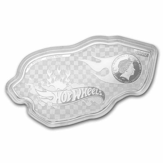 Buy 2025 PAMP Hot Wheels 24/Seven Shaped Colorized Coin | APMEX