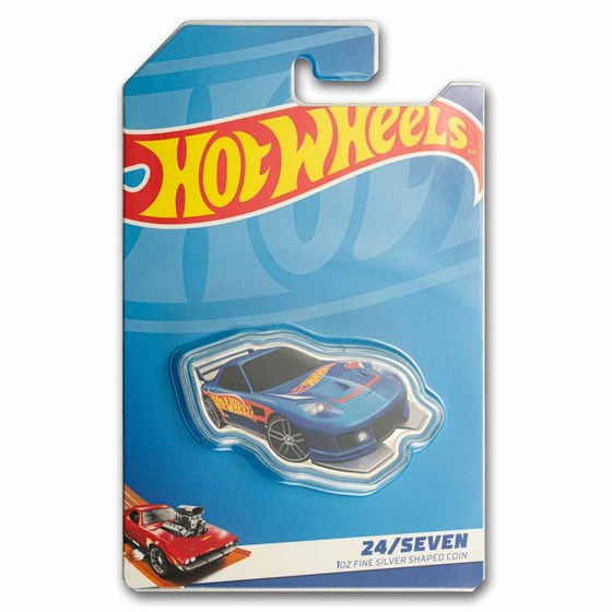 Buy 2025 PAMP Hot Wheels 24/Seven Shaped Colorized Coin | APMEX