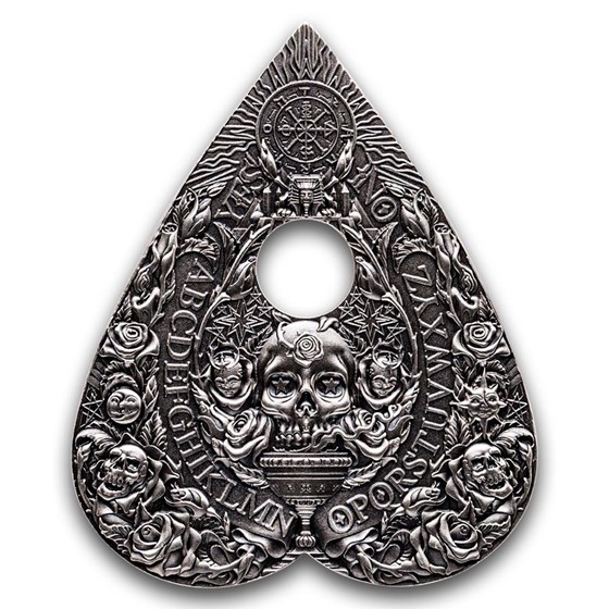2025 Republic of Cameroon 2 oz Silver Ouija Board Shaped Coin