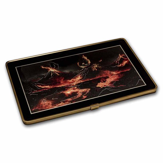 2025 Samoa 1 oz Silver Fire & Phoenix Coin Bar (w/ Box & COA)