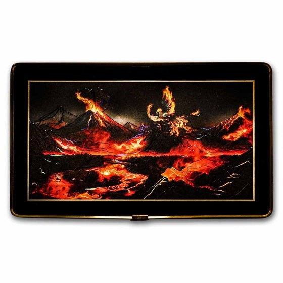 2025 Samoa 1 oz Silver Fire & Phoenix Coin Bar (w/ Box & COA)