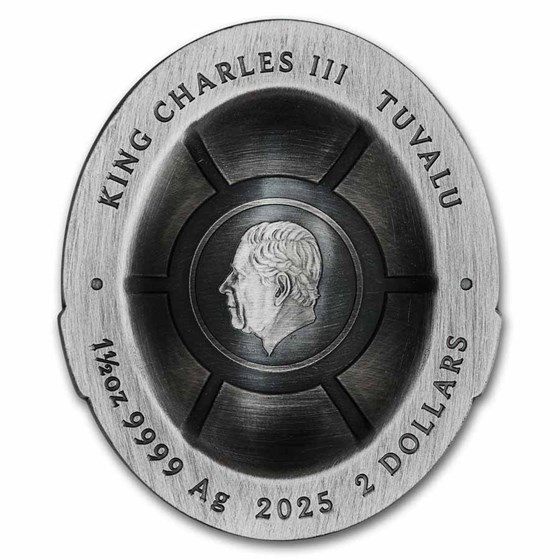 Buy 2025 1.5 oz Silver TMNT Colorized Domed Shell Antiq | APMEX