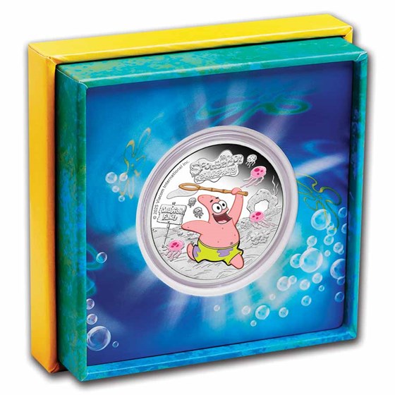 Buy 2025 1 oz Silver SpongeBob Patrick Colorized PF | APMEX