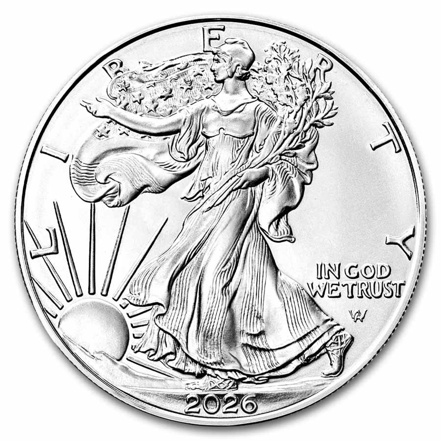 Buy 2026 1 oz Silver Eagle Coin BU | APMEX