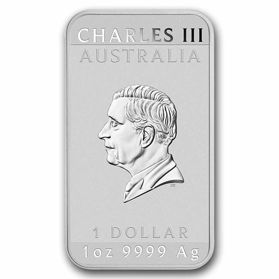 2026 AUS 1 oz Silver Rectangular Lunar Year of the Horse Coin