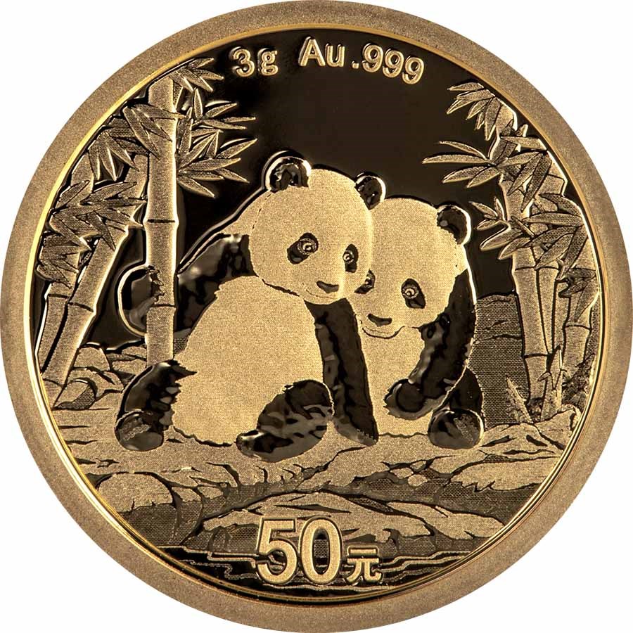 2026 China 3 gram Gold Panda BU (Sealed)
