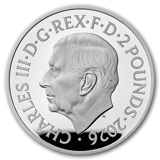 Buy 2026 1 oz Silver 2026 Tudor Beasts Royal Dragon Proof | APMEX