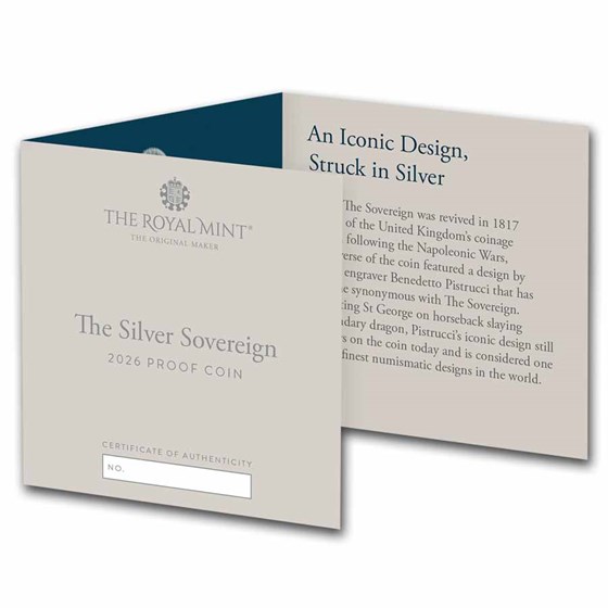 Buy 2026 Great Britain Silver Sovereign Proof | APMEX