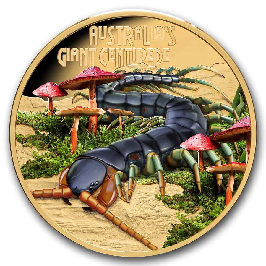 Buy 2026 Niue 1 oz Gold Giant Australian Centipede PF | APMEX