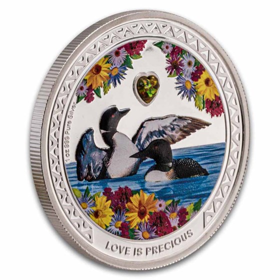 Buy 2026 1 oz Silver Love - Great Northern Diver | APMEX