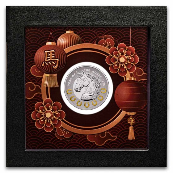 2026 Niue Silver Year of the Horse Lucky Number 7 Proof