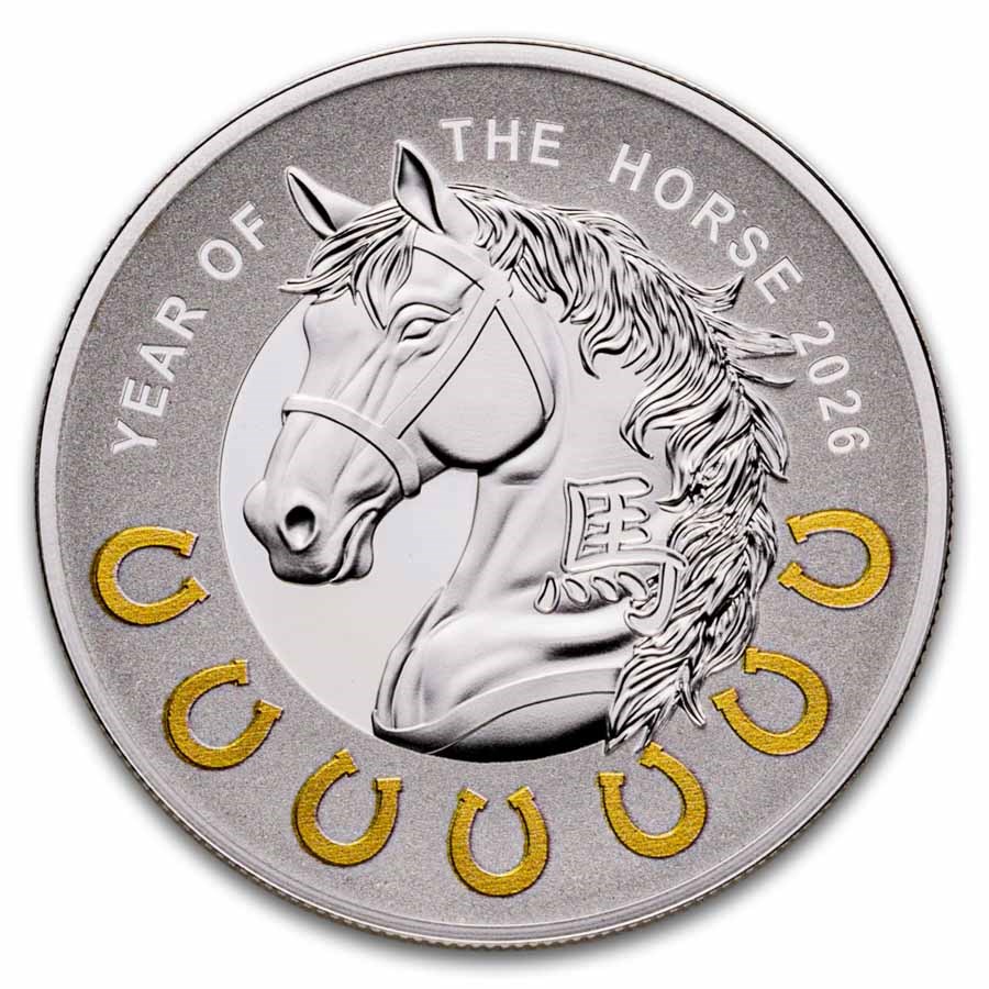 2026 Niue Silver Year of the Horse Lucky Number 7 Proof