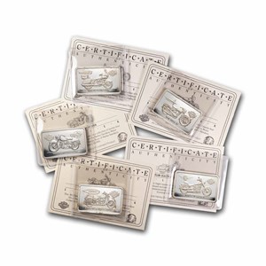 Buy 24 Silver Bars Harley-Davidson 90th Anniv Set | APMEX