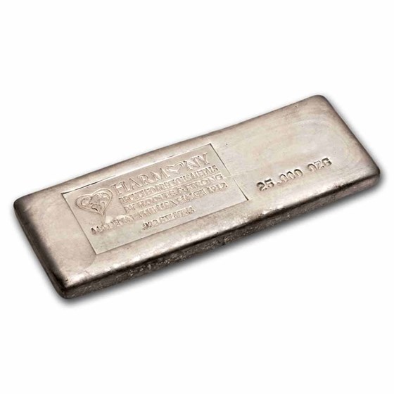 25 oz Silver Bar - Harmony Precious Metals