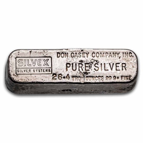 Buy 26.40 oz Silver Don Casey Company Bar | APMEX