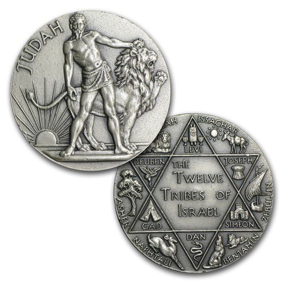 Buy 27.25 oz Silver Round - Twelve Tribes of Israel (12 Piece Set) | APMEX