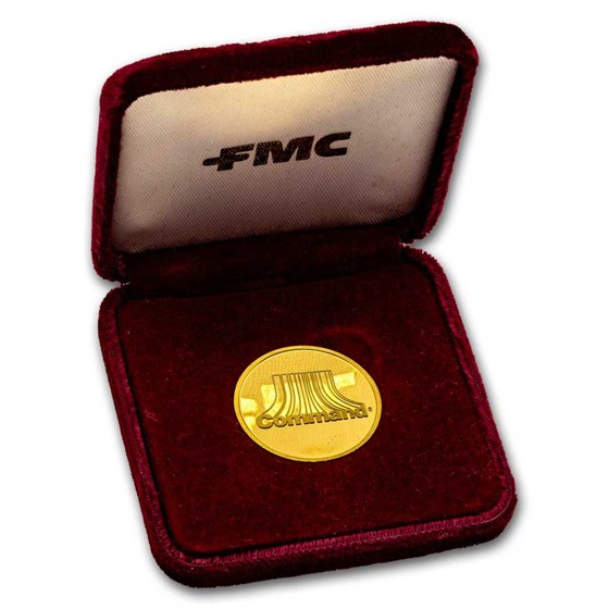 Buy 3/4 oz Gold Engelhard Round (FMC "Command") | APMEX