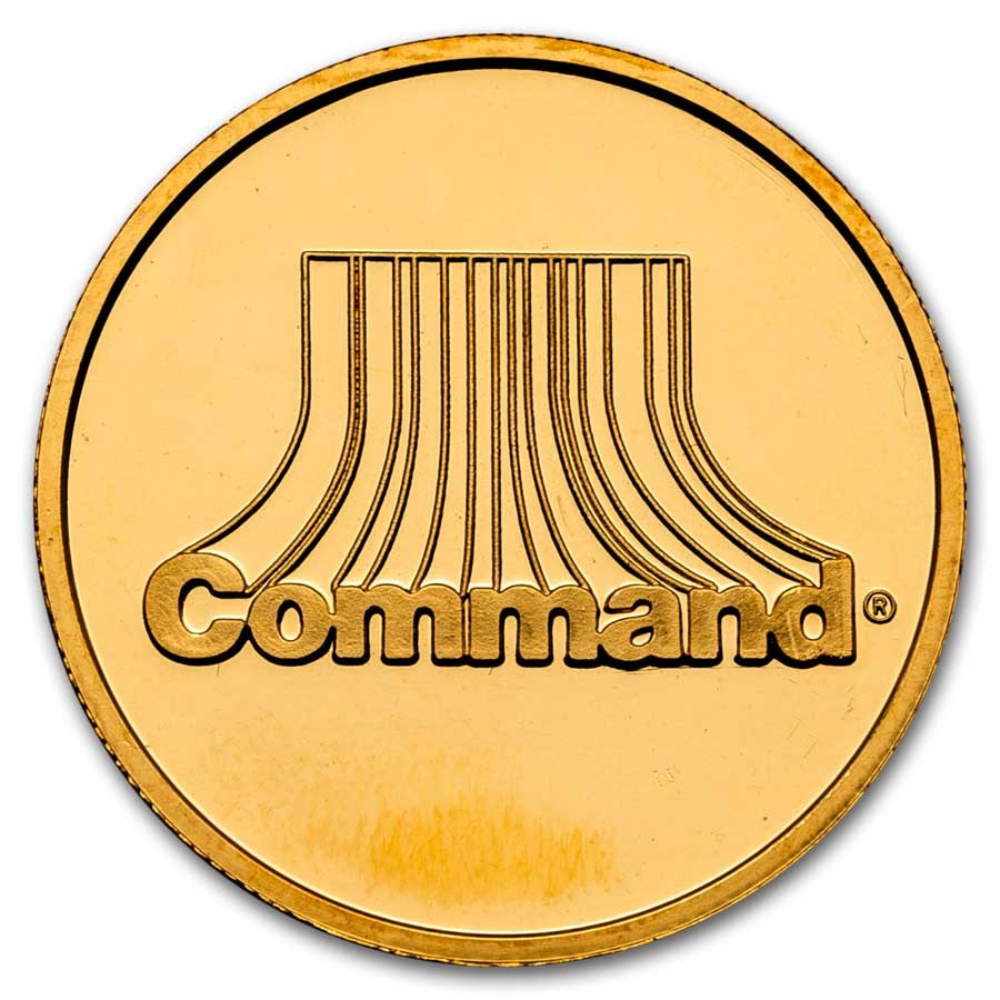 Buy 3/4 oz Gold Engelhard Round (FMC "Command") | APMEX