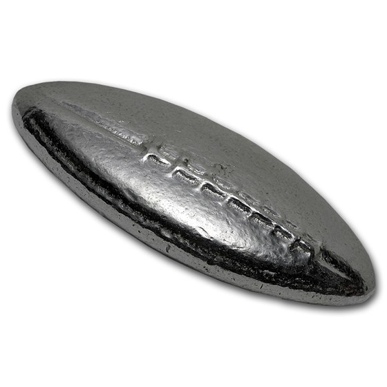 Buy 3 oz Hand Poured Silver Football | APMEX