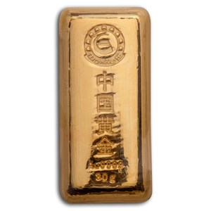 Buy 30 gram Gold Bar - Zhongjin Gold (CHNGOLD) | APMEX