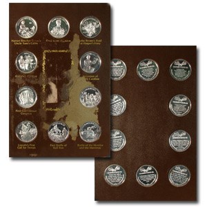 Buy 33 oz 40-Piece Silver Round - History of the Civil War Set | APMEX