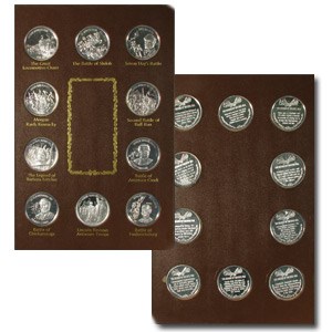 Buy 33 oz 40-Piece Silver Round - History of the Civil War Set | APMEX