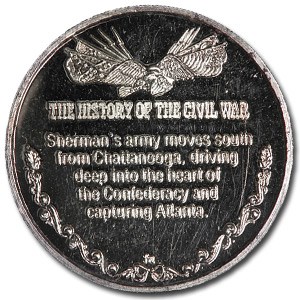 Buy 33 oz 40-Piece Silver Round - History of the Civil War Set | APMEX