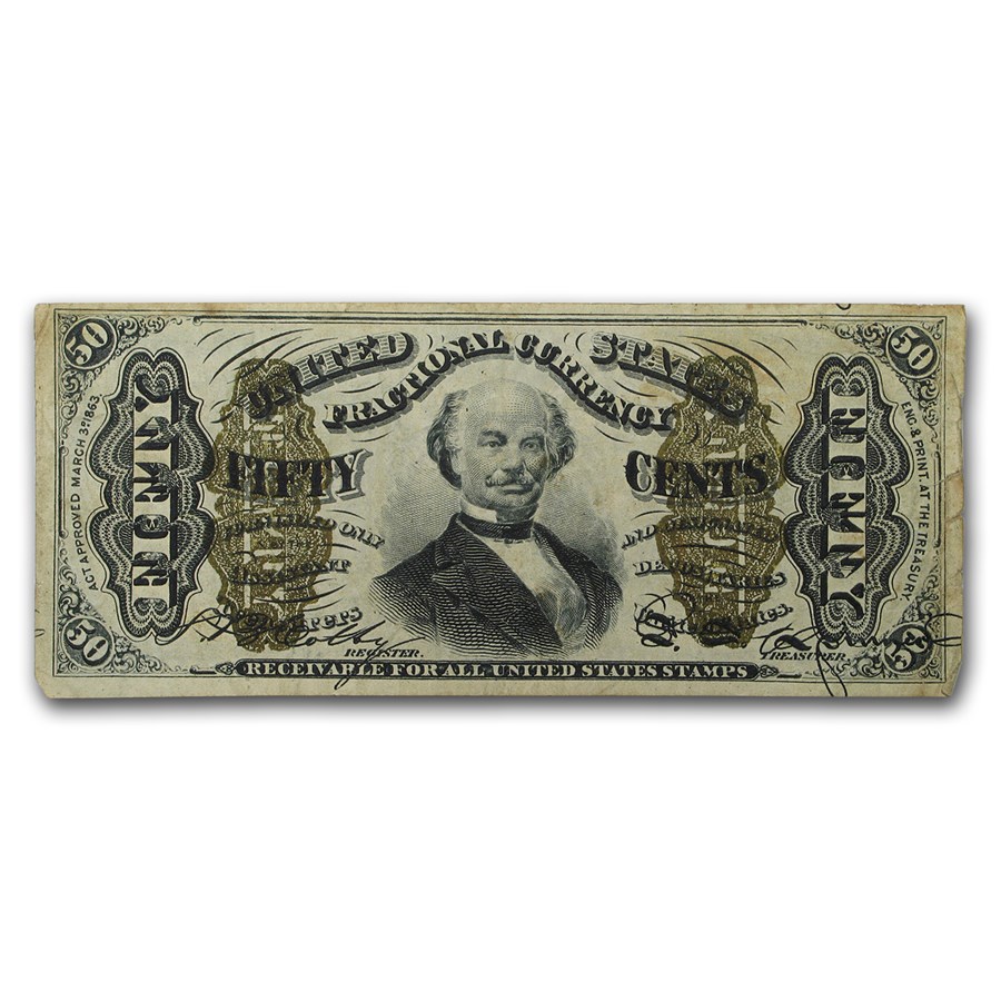 Buy 3rd Issue Fractional Currency 50 Cents VF (FR#1339) | APMEX