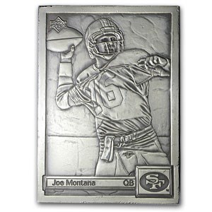 Buy 4.25 oz Silver Bar - Joe Montana | APMEX