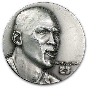 Buy 4.325 oz Silver Round - Michael Jordan | APMEX