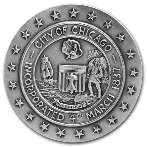 Buy 4.33 oz Silver Round - Chicago Fire Centennial | APMEX
