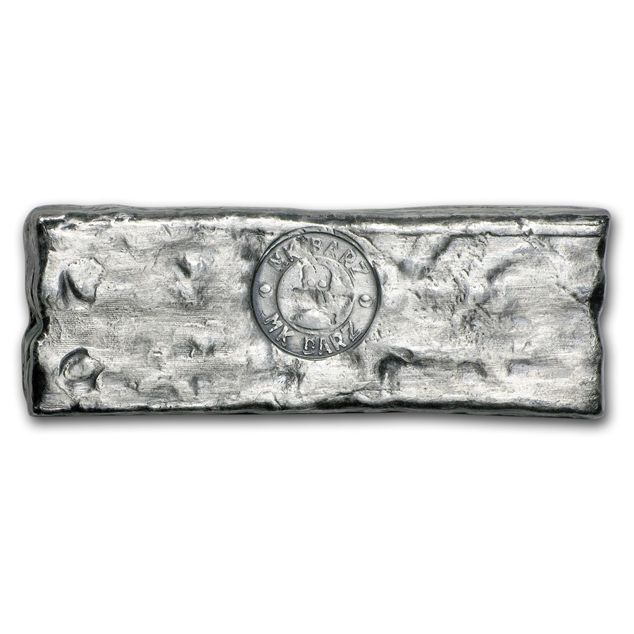 Buy 4 oz Silver Bar - MK Barz & Bullion (Rugged Texture, Kit-Kat) | APMEX