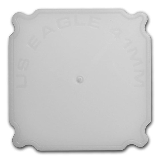 Buy 40.6 mm Silver Eagle Size Square Coin Tube | APMEX
