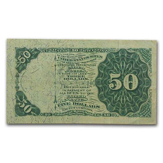 Buy 4th Issue Fractional Currency 50 Cents Dexter XF (Fr#1379) | APMEX