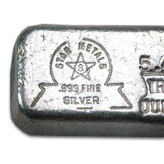 Buy 5.45 oz Silver Bar - Star Metals | APMEX