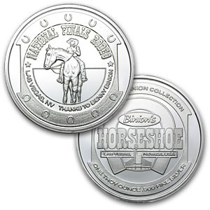 Buy 5 Coin Set - 1 oz Benny Binion Silver Medallions - .999 Fine | APMEX