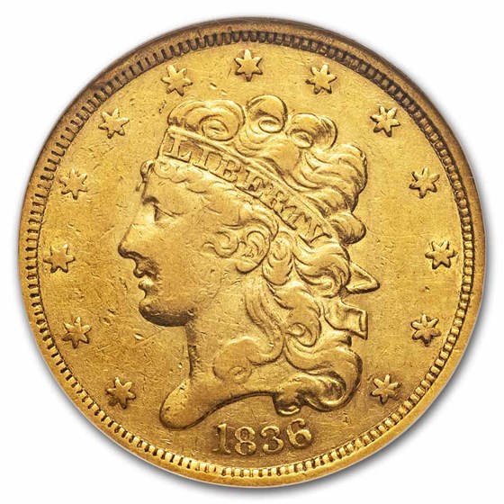 Buy $5 Gold Classic Head Half Eagle XF-40 NGC/PCGS | APMEX