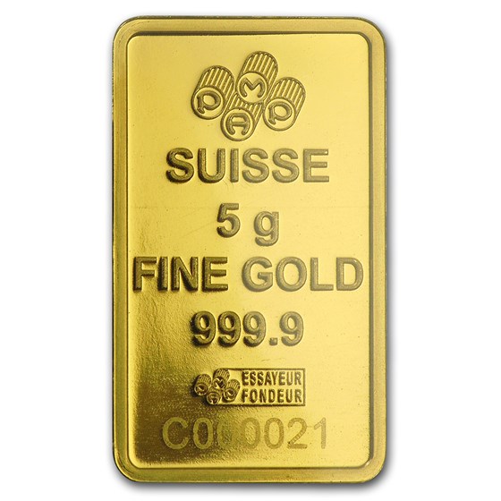 Buy 5 gr Gold Bar - PAMP Suisse Religious Series (Am Yisrael Chai!) | APMEX