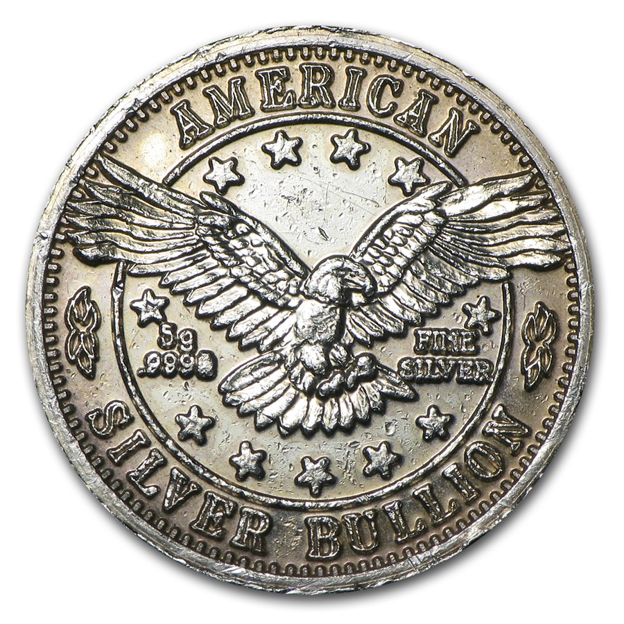 Buy 5 Gram Silver Round - American Silver Bullion | APMEX