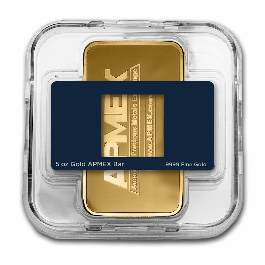 APMEX - 5 oz Gold Bar - APMEX (In TEP)