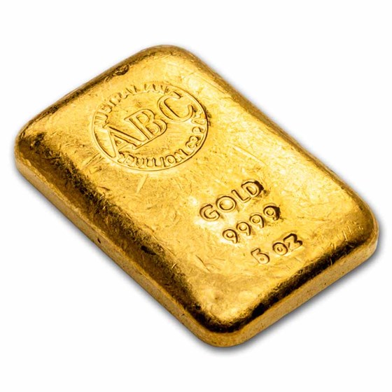 5 oz Gold Bar - Australian Bullion Co. (Vintage)