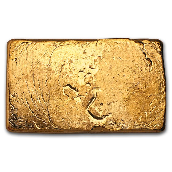 Buy 5 oz Gold Bar - Prospector's Gold & Gems | APMEX